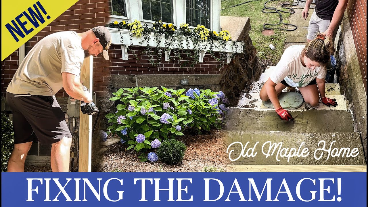 Historic Home Repairs: We BADLY damaged our porch (you’ll see why)!