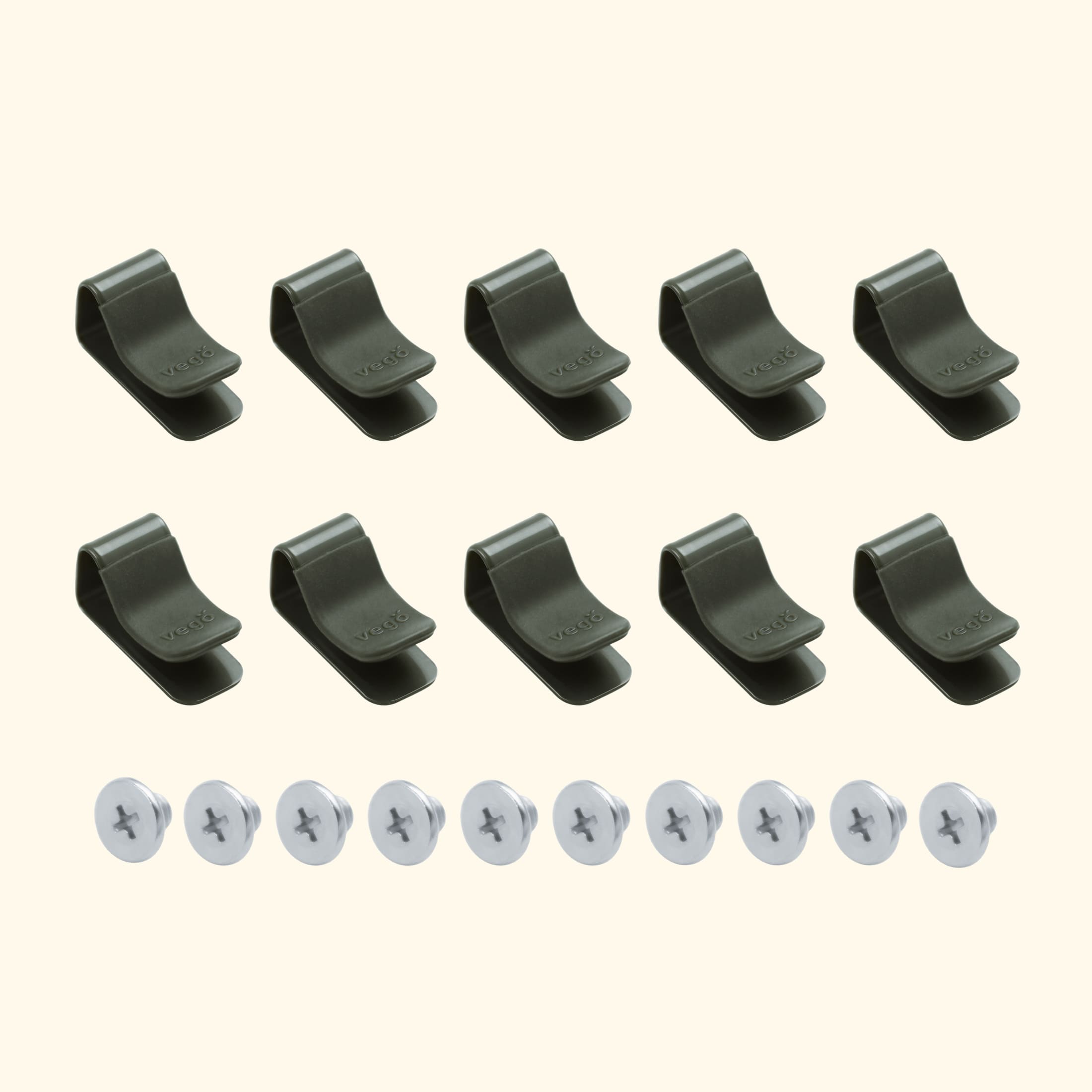 Clamp Set for Drip Irrigation Kit | Hose & Tubing Secure Hold