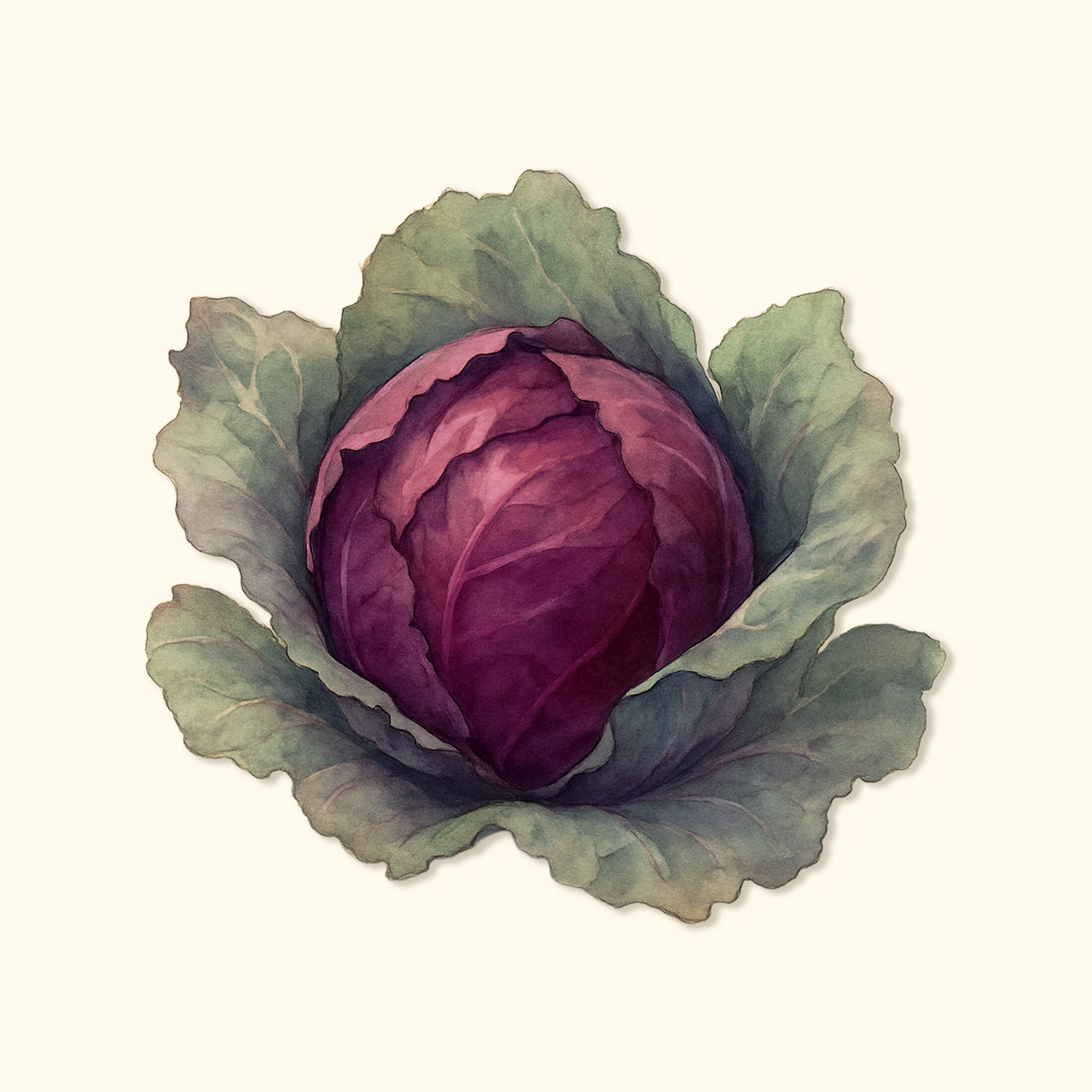 Organic Red Acre Cabbage Seeds – Compact, Sweet & Fast-Growing