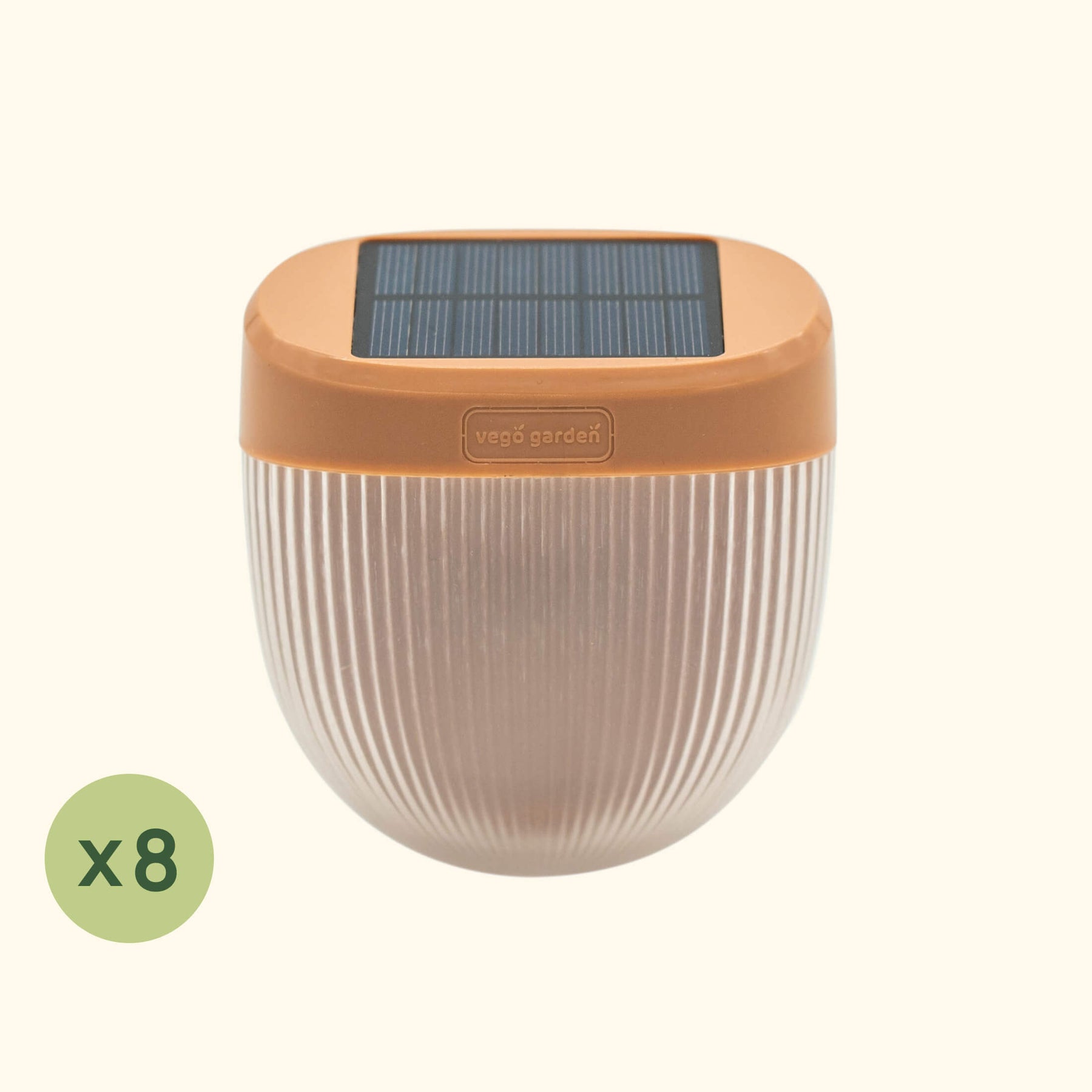 Vego Garden | Rippled Solar Garden Light