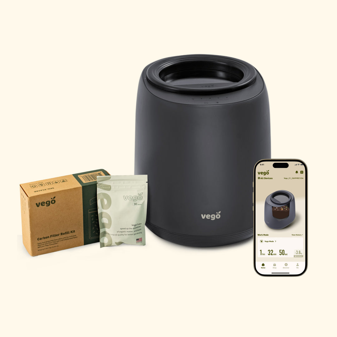 Vego Countertop Kitchen Composter – Vego Garden