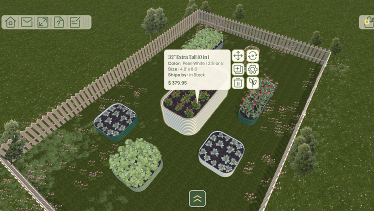 Vego 3D Planner: Design Your Dream Garden Now! | Vego Garden