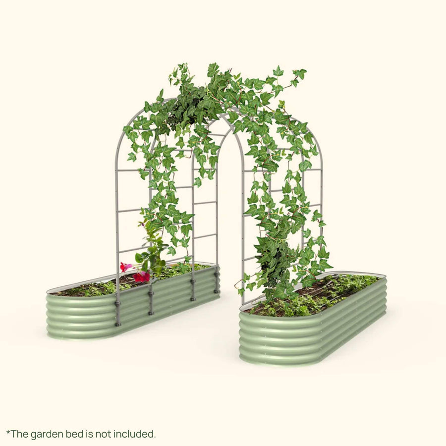 Arched Trellis System | Enhance Your Garden with Garden Trellis – Vego ...